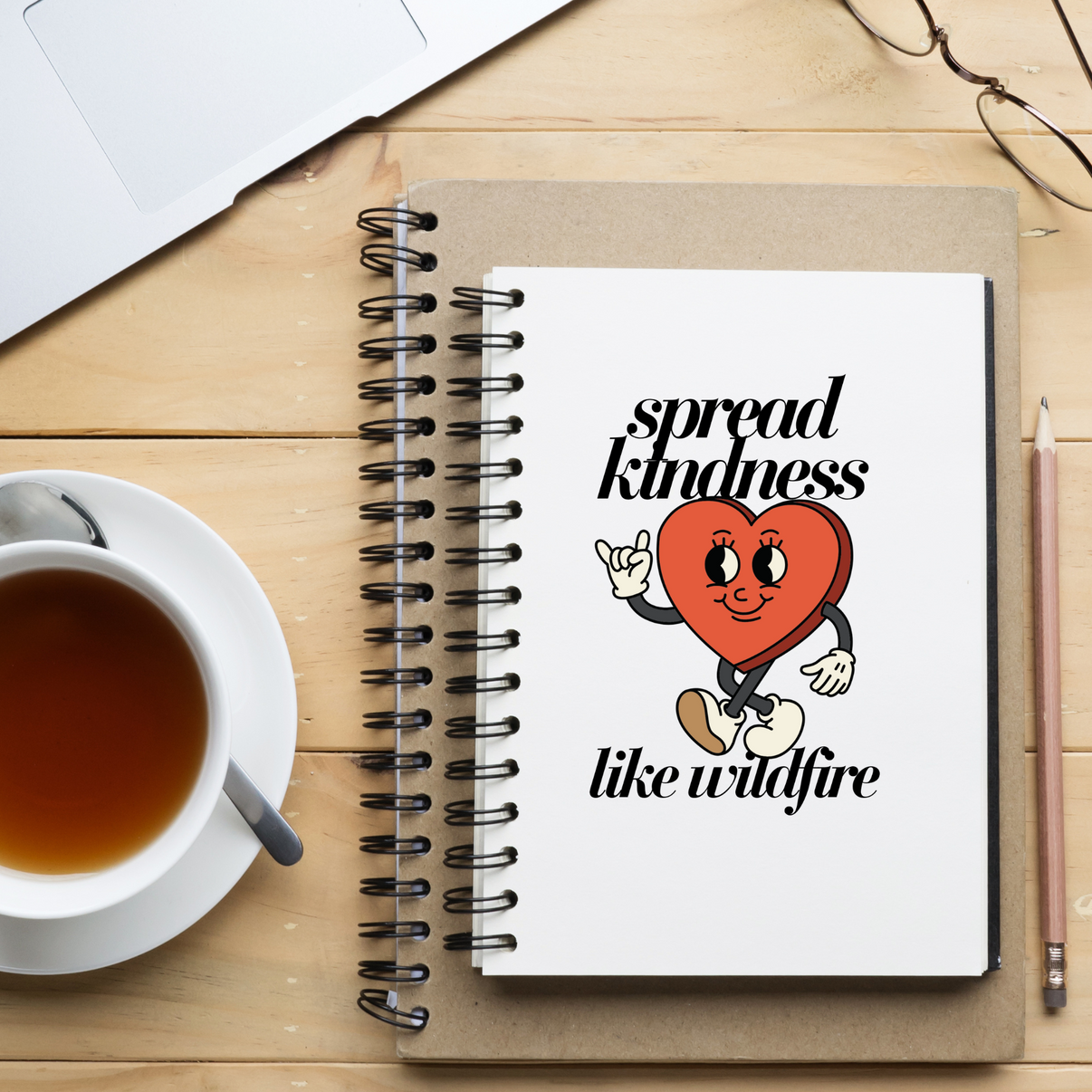Spread Kindness Like Wildfire Notebook – The Speech Pack