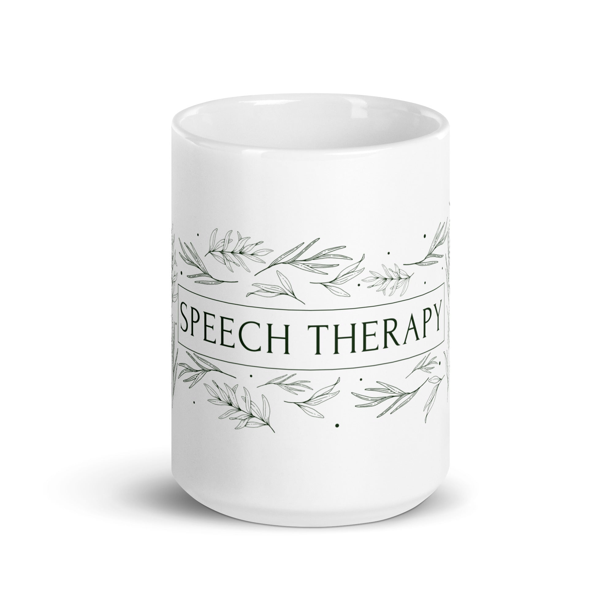 Speech Therapy Floral Mug – The Speech Pack